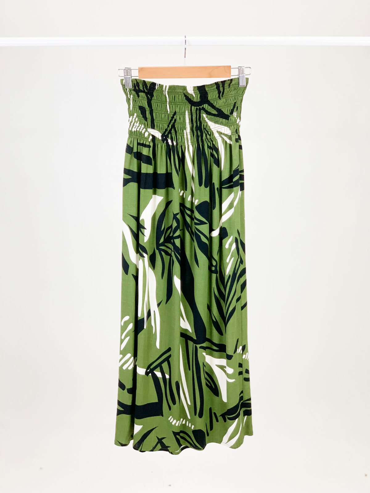 Pollera Lino Estampado Casandra – ONDA
